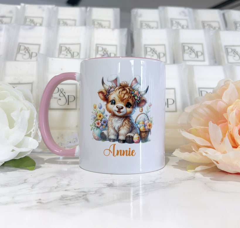 Highland Cow Easter Basket Design – The Perfect Gift Co.